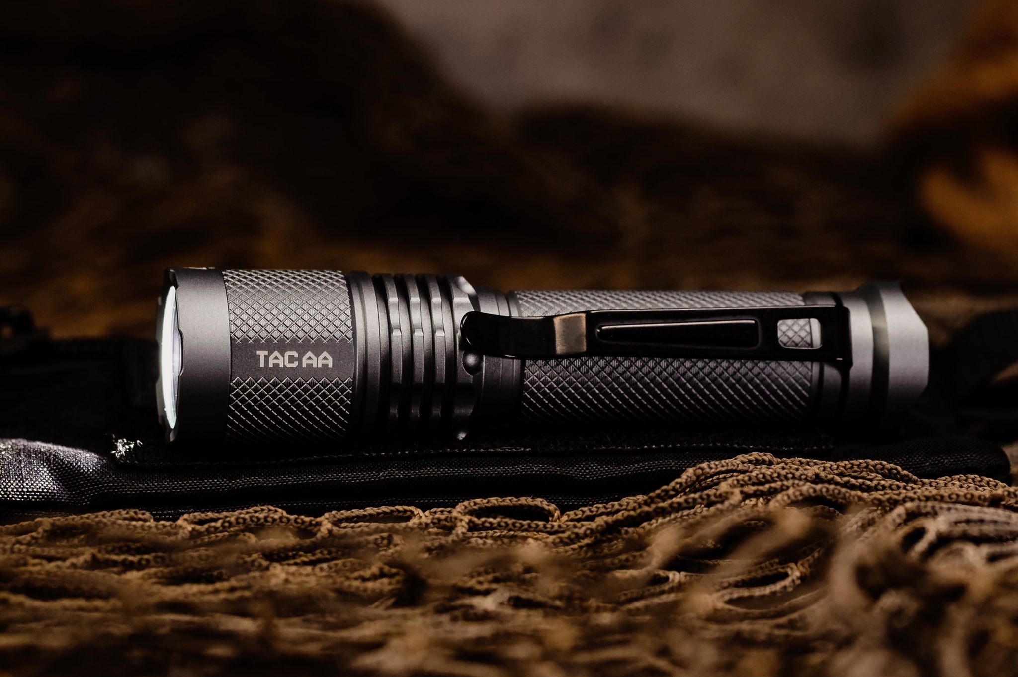 Exclusive Acebeam TAC Flashlight AA / 14500 ( Includes USB-C 14500 Rec – CountyComm