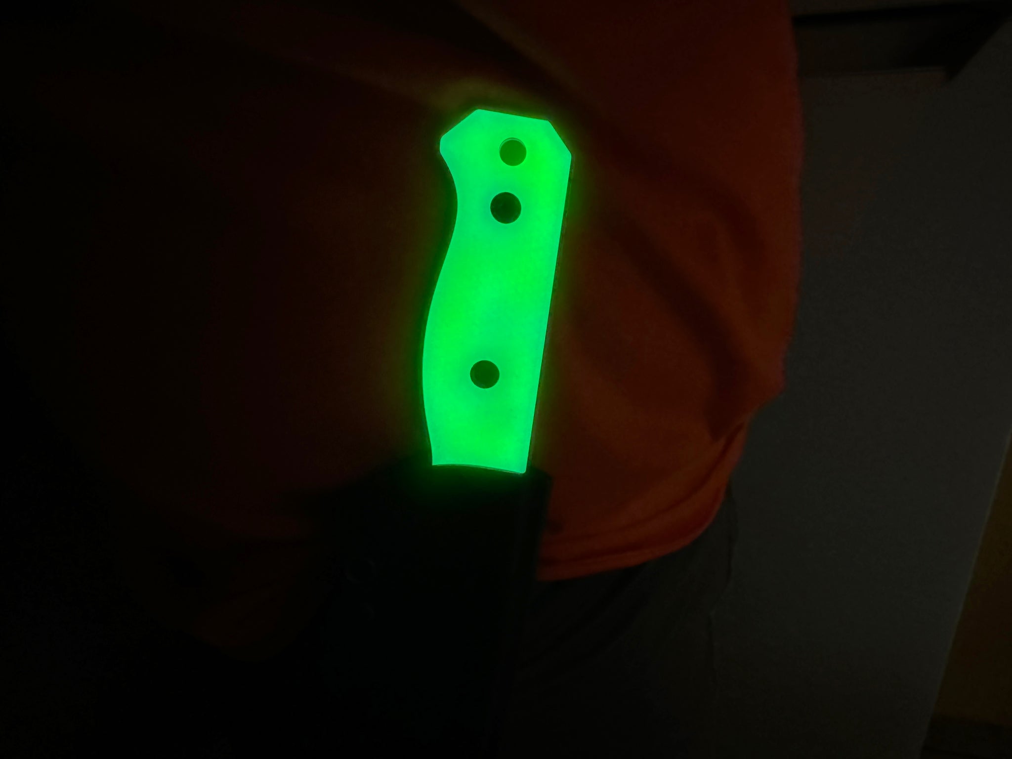 Compact R4A Slim- Ready 4 Action Knife / D2 Fixed Blade ( UGM GLOW Sca ...