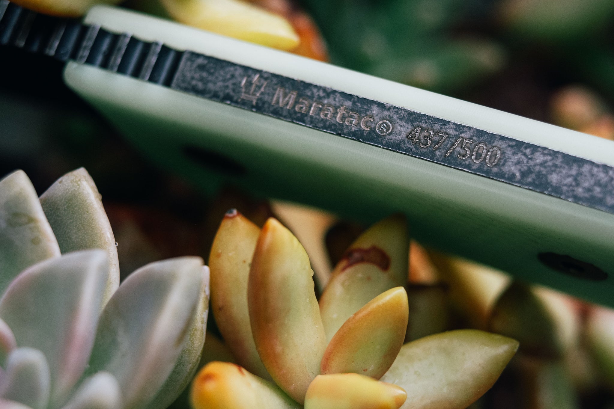 R4A - Ready 4 Action Knife / D2 Fixed Blade ( UGM GLOW Scales ...