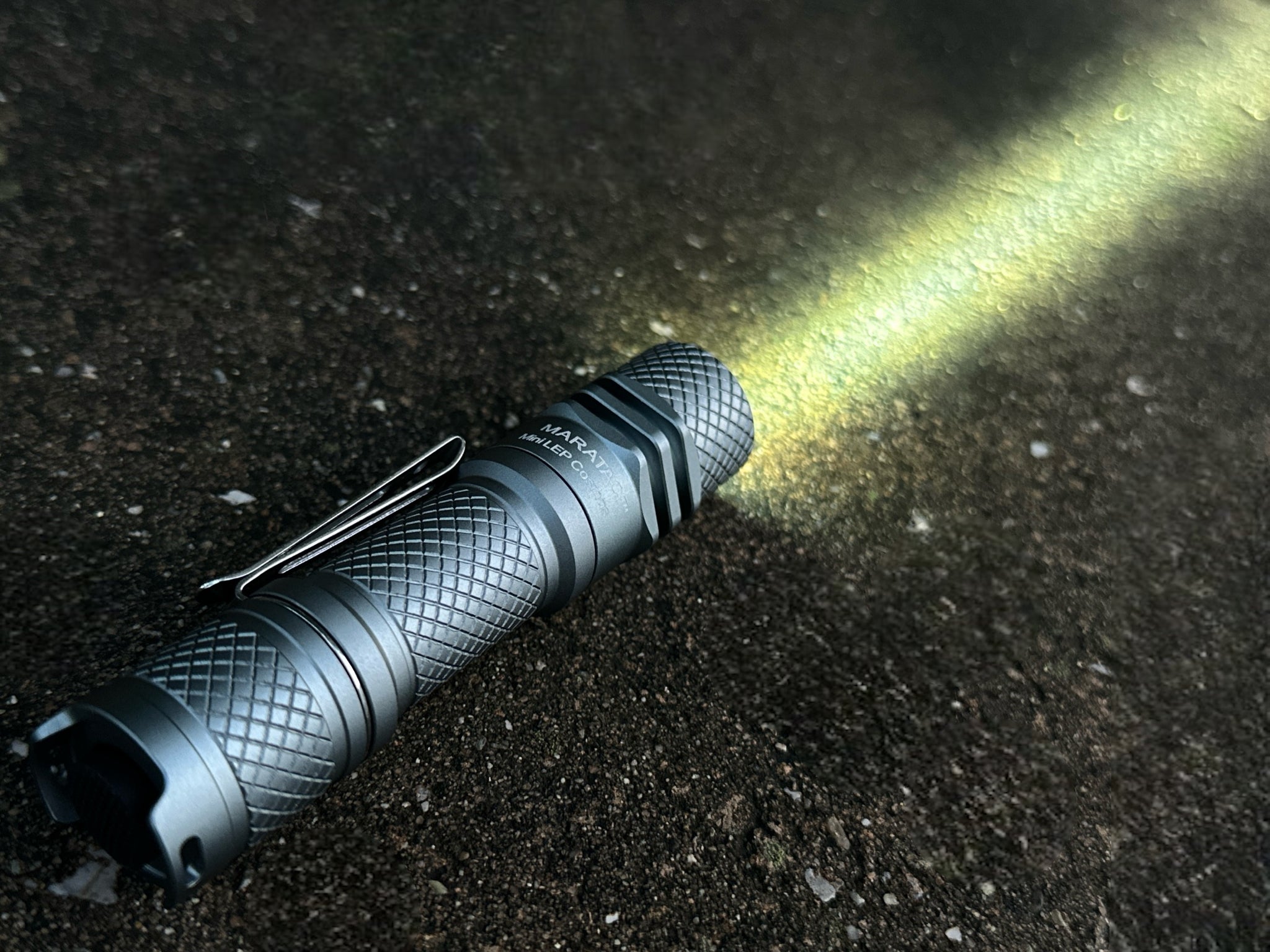 Mini LEP Cosmos - Laser Flashlight 14500 By Maratac® - Gray – CountyComm
