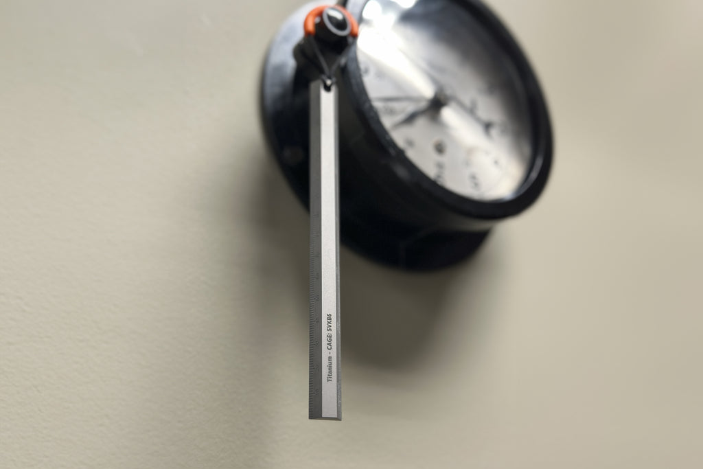 Indestructible Machined Titanium Precision 6" Inch / 15CM Ruler With ...