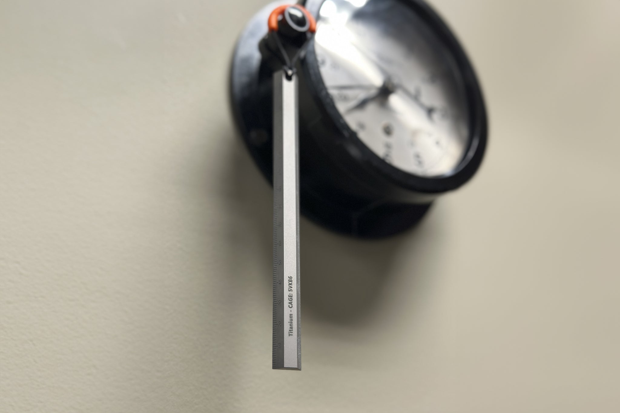 Indestructible Machined Titanium Precision 6" Inch / 15CM Ruler With D ...