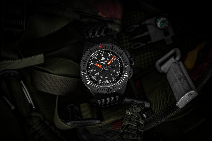 Tritium H3 Swiss P69 PVD Black Sapphire - 48mm Dive Watch by MB-Microt ...