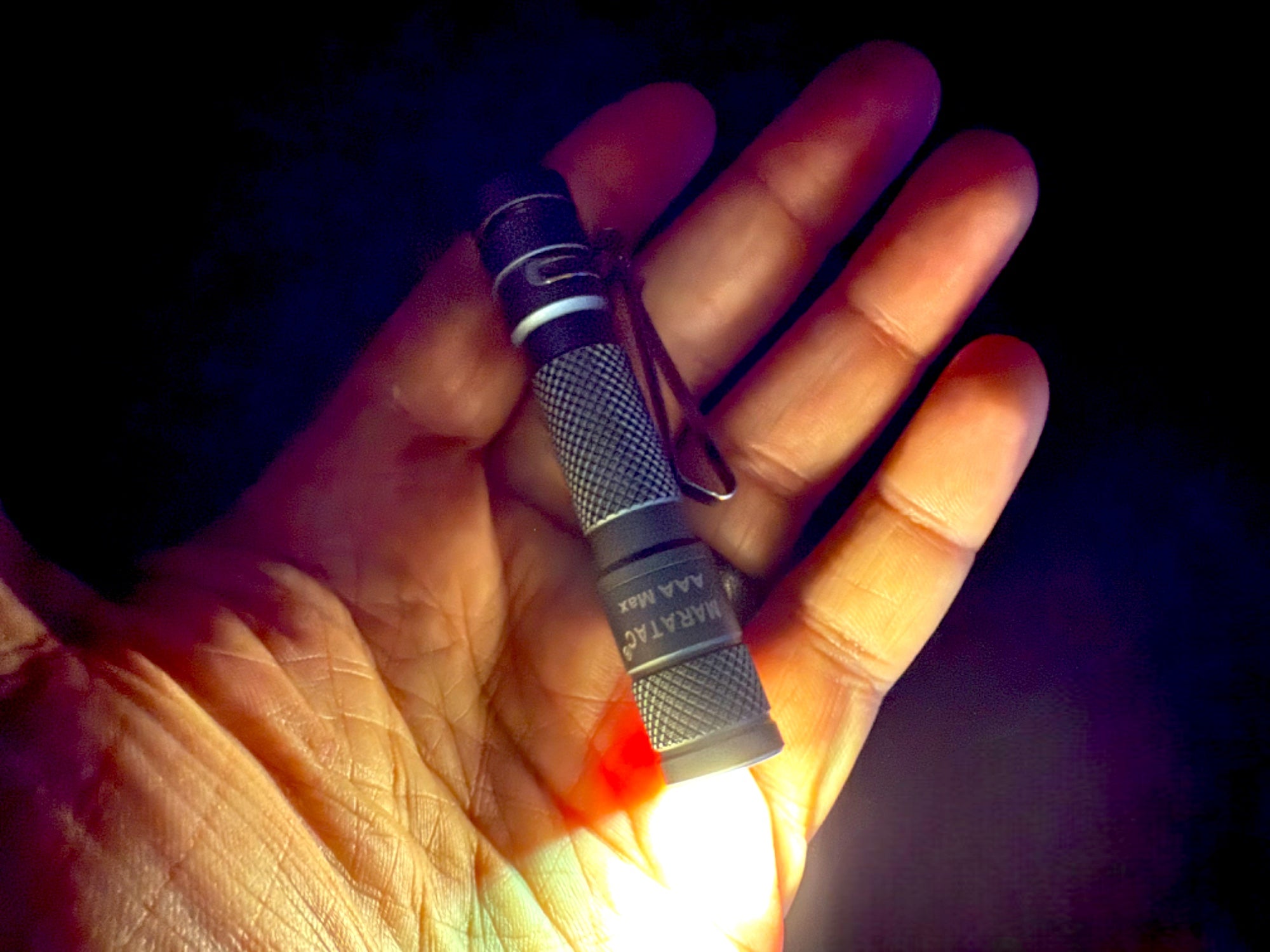 AAA/10440 Max - Rear Click - Aluminum Flashlight by Maratac® – CountyComm