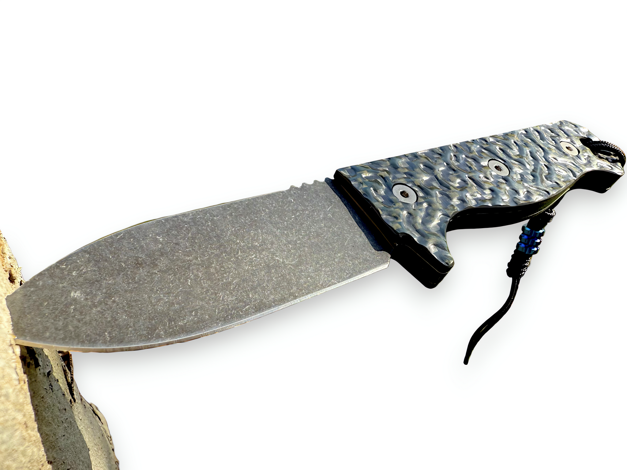 R4A - Ready 4 Action Knife / D2 Fixed Blade ( Contour-Tex Carbon Fiber ...