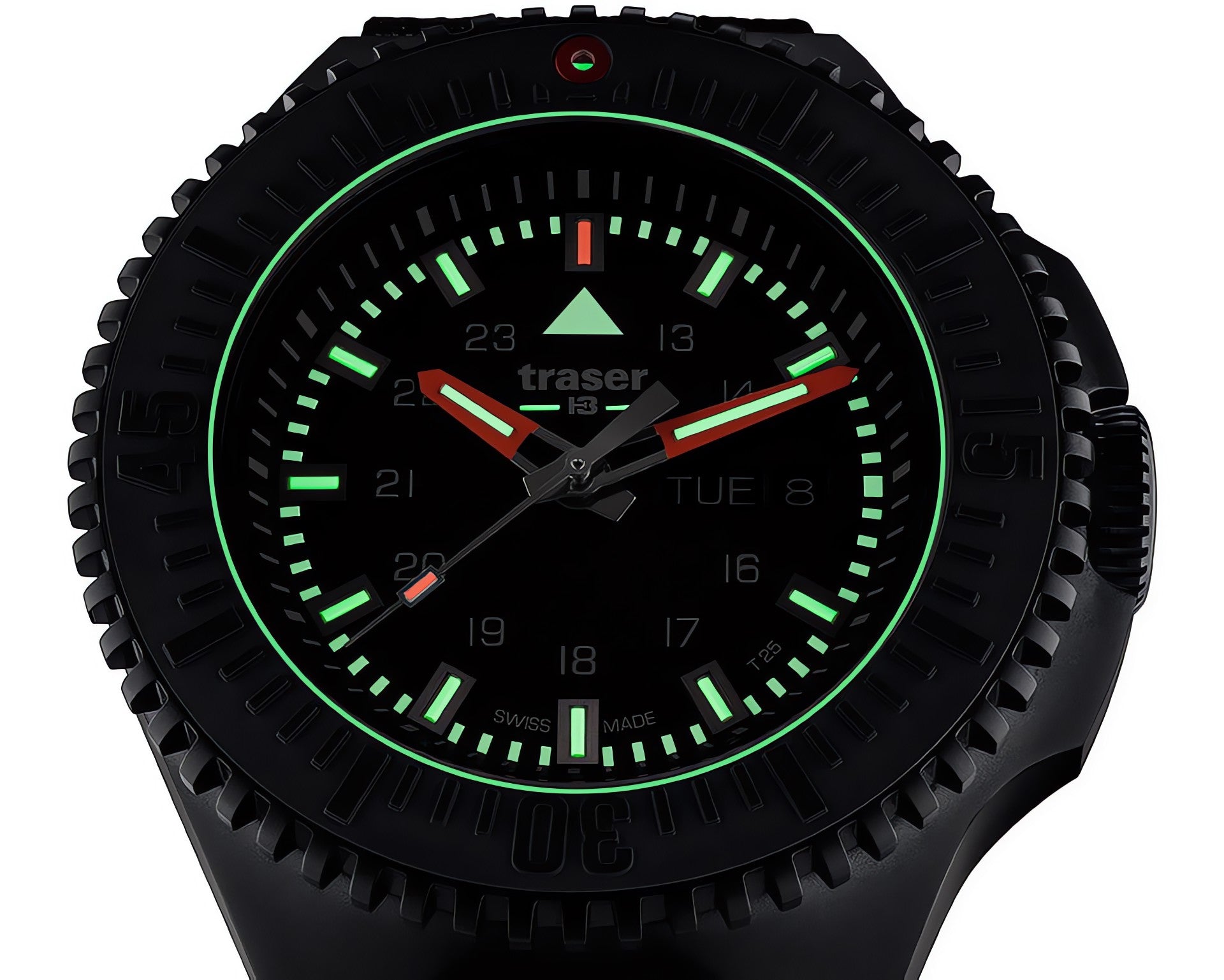 Tritium H3 Swiss PVD Black Sapphire - 48mm Dive Watch by MB-Microtec 🔥 ...
