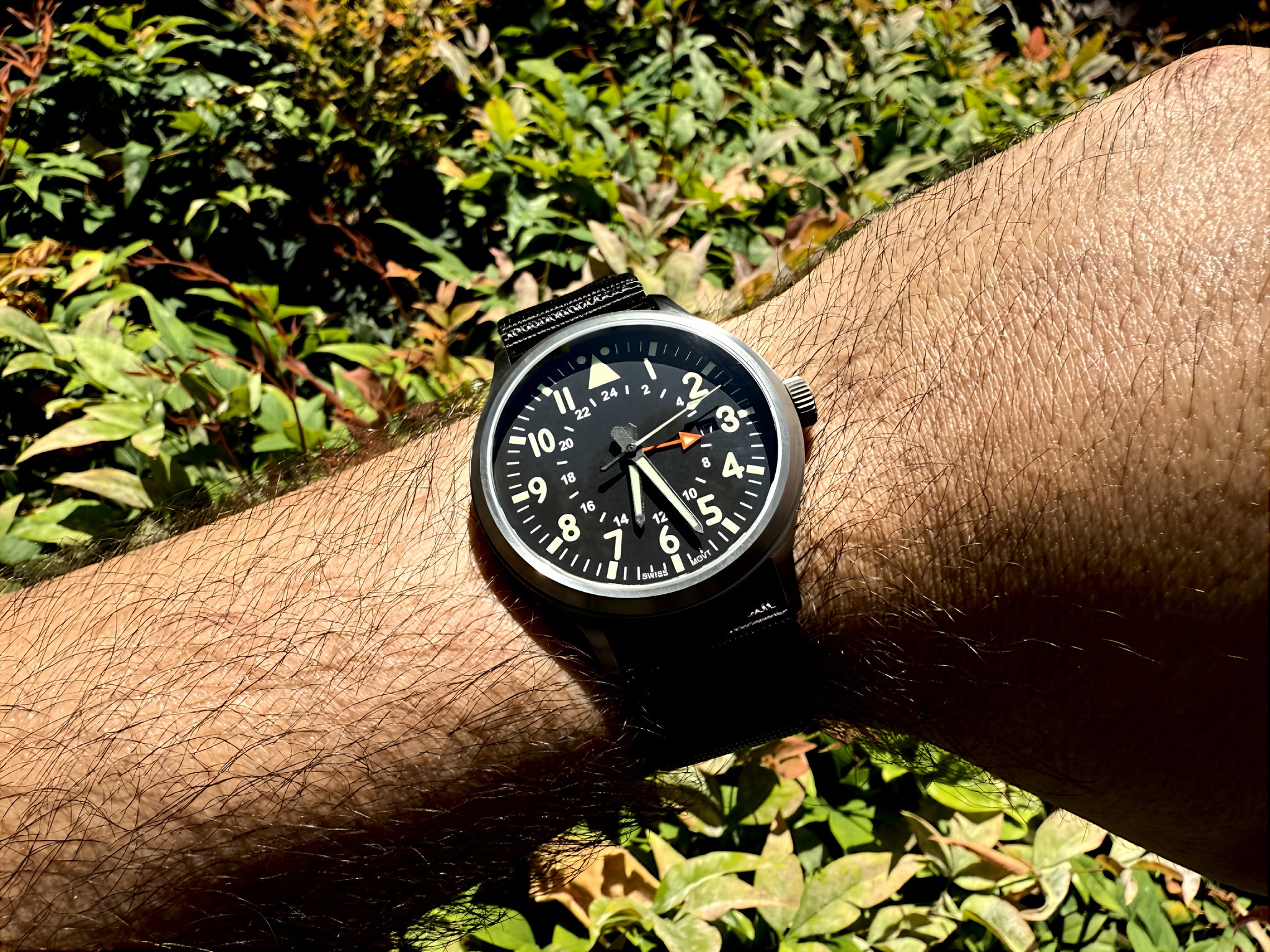 44mm Large Titanium GMT Watch by Maratac® + Date Window - Gen 2 ...
