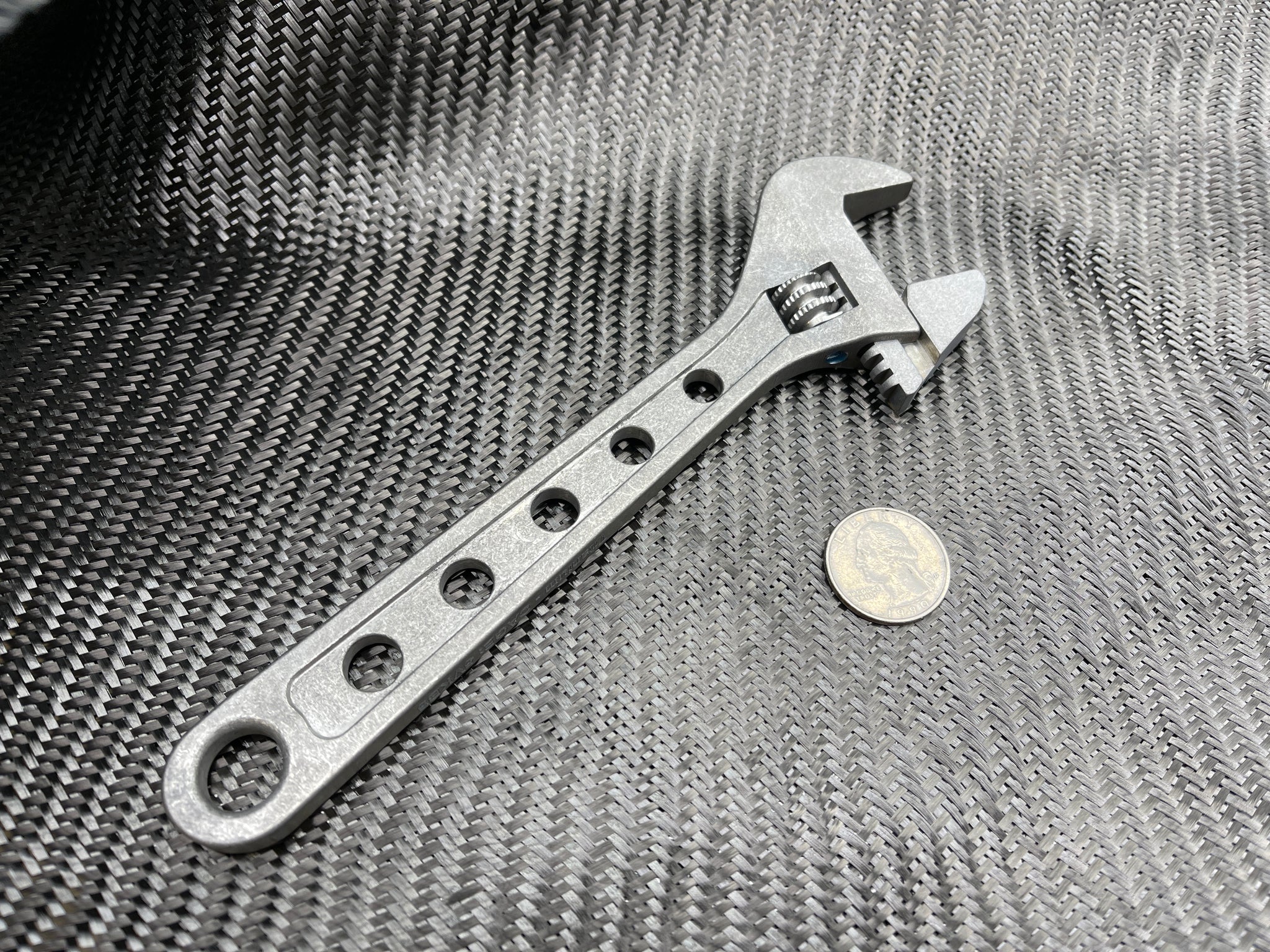8 Inch - Titanium Adjustable Wrench - ( NSN Pending ) 🚨 Stocking Stuff ...