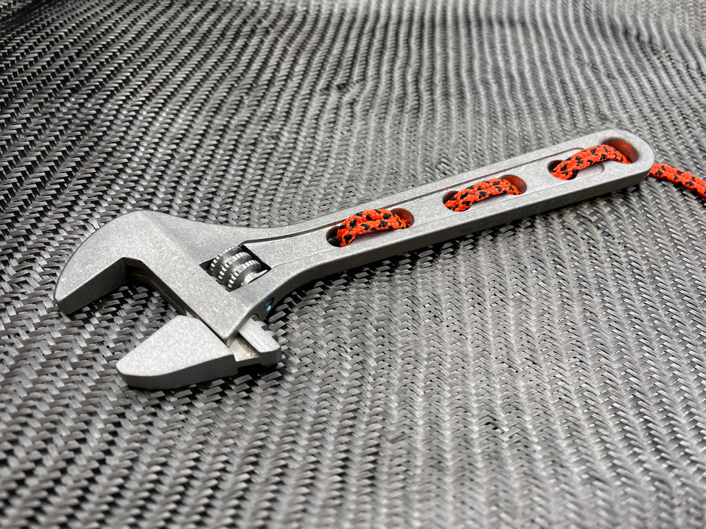8 Inch - Titanium Adjustable Wrench - ( NSN Pending )