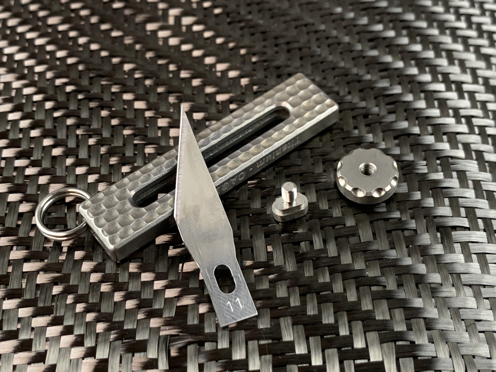 Slide Lock Titanium Craft Knife - Coming Soon! – CountyComm