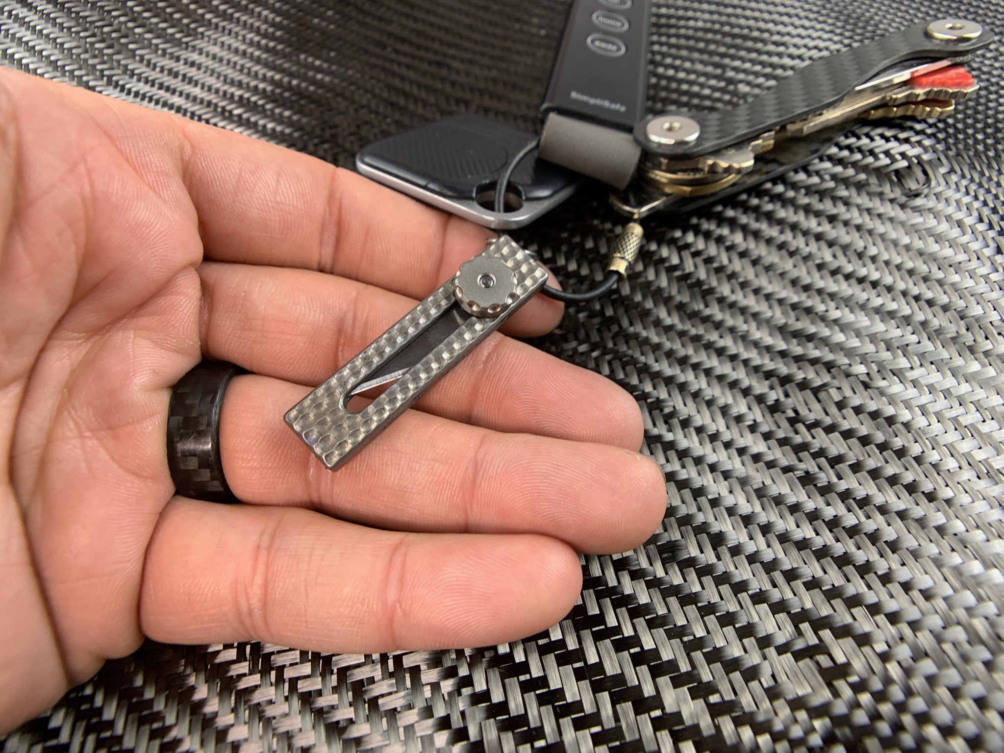 Slide Lock Titanium Craft Knife - Coming Soon! – CountyComm