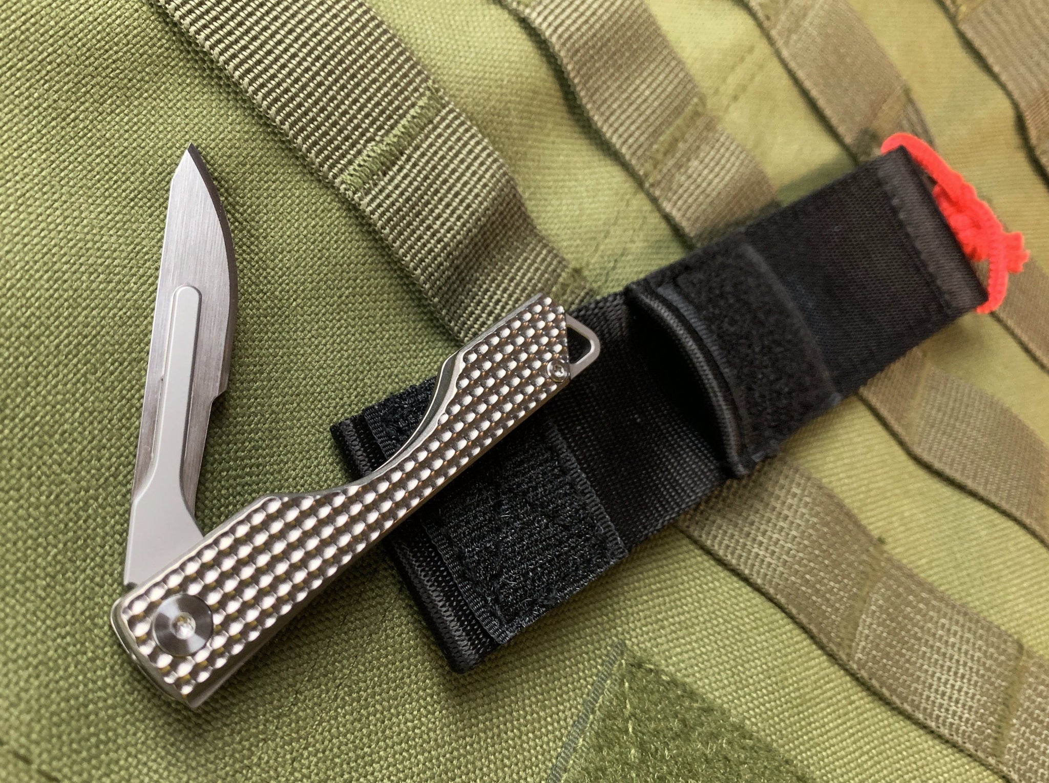 Folding Titanium Craft Scalpel Knife + Case + Spare Blades! – CountyComm