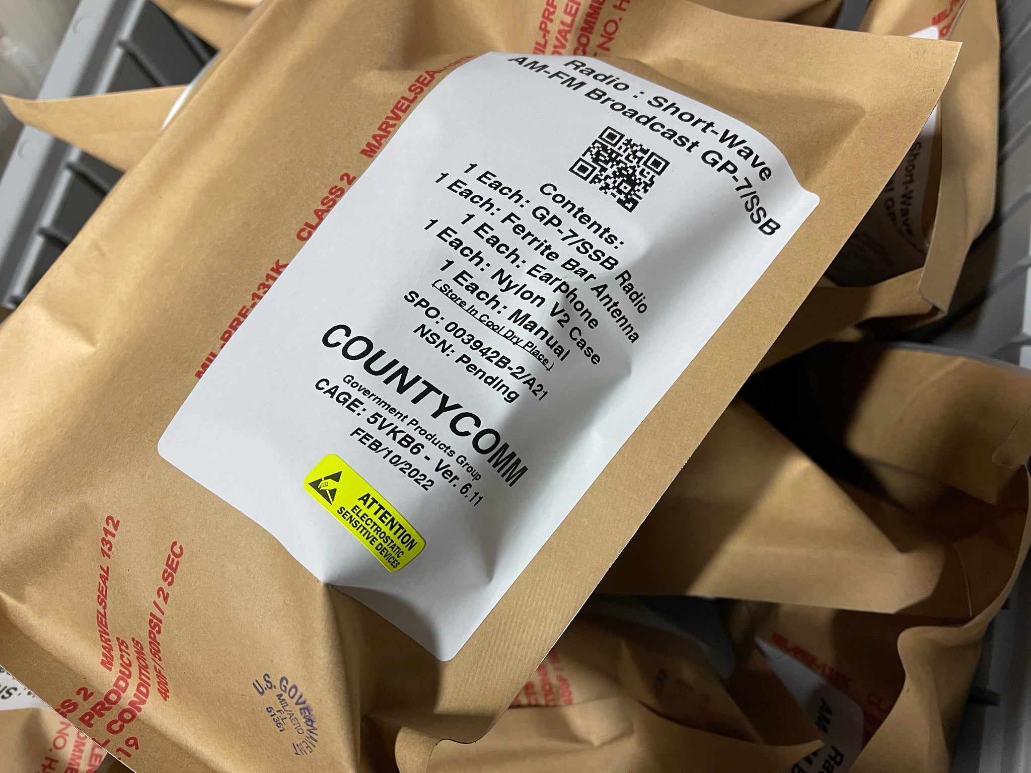 GOV. MIL Pack - CountyComm GP-7 SSB ( GEN 4 ) General Purpose Radio