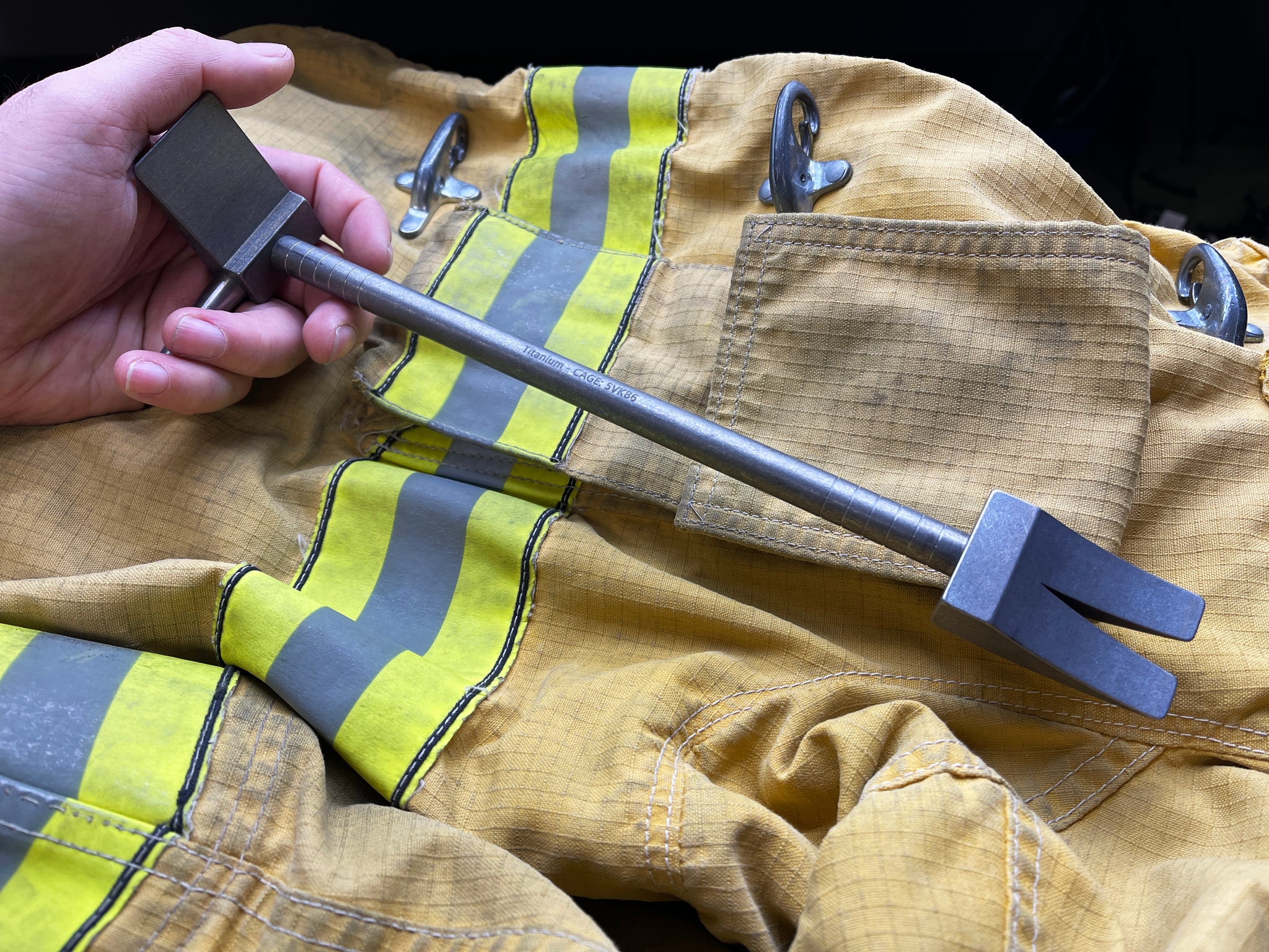 12" XL Ti Hooligan Forced Entry Tool - Titanium - New 2026 Small Batch ...