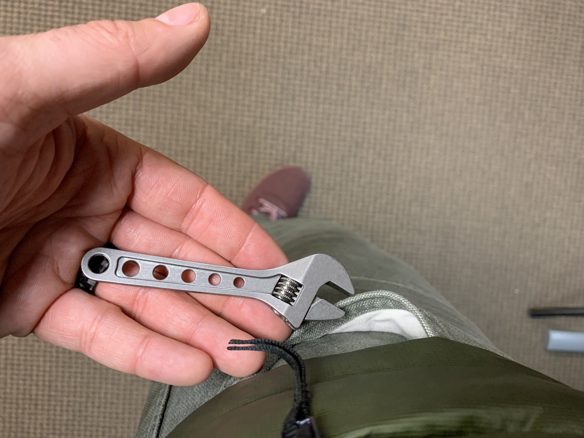 Adjustable Wrench - Titanium 4 Inch ( NSN Pending ) – CountyComm