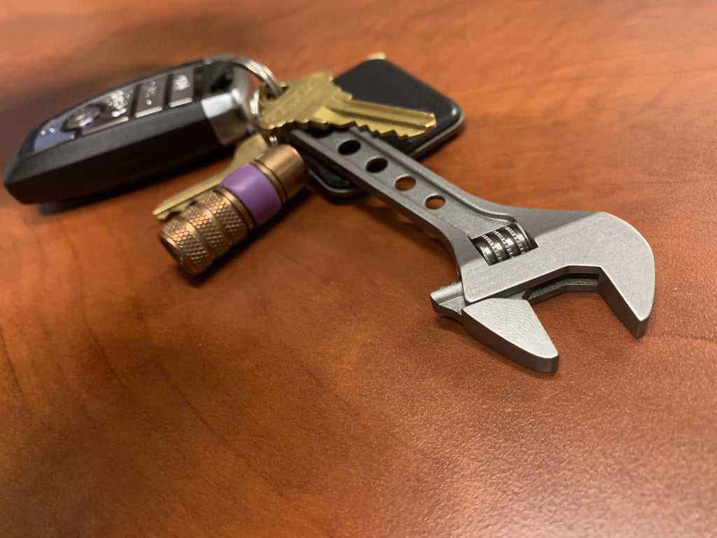 Adjustable Wrench - Titanium 4 Inch ( NSN Pending ) | CountyComm