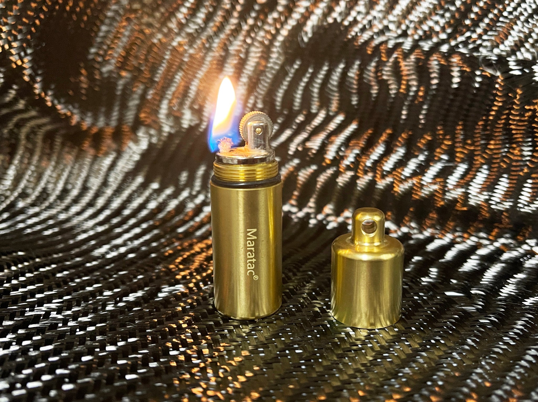 Brass XL Peanut Lighter Gen 3 By Maratac® – CountyComm