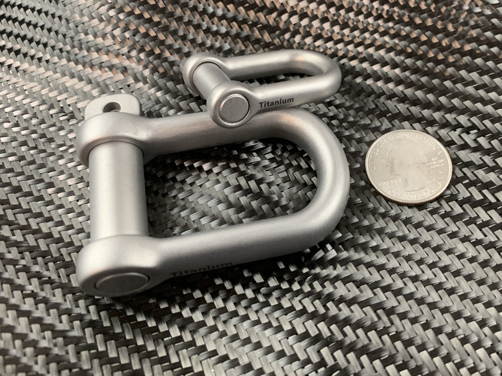Titanium Gyve Rigging Shackle | CountyComm