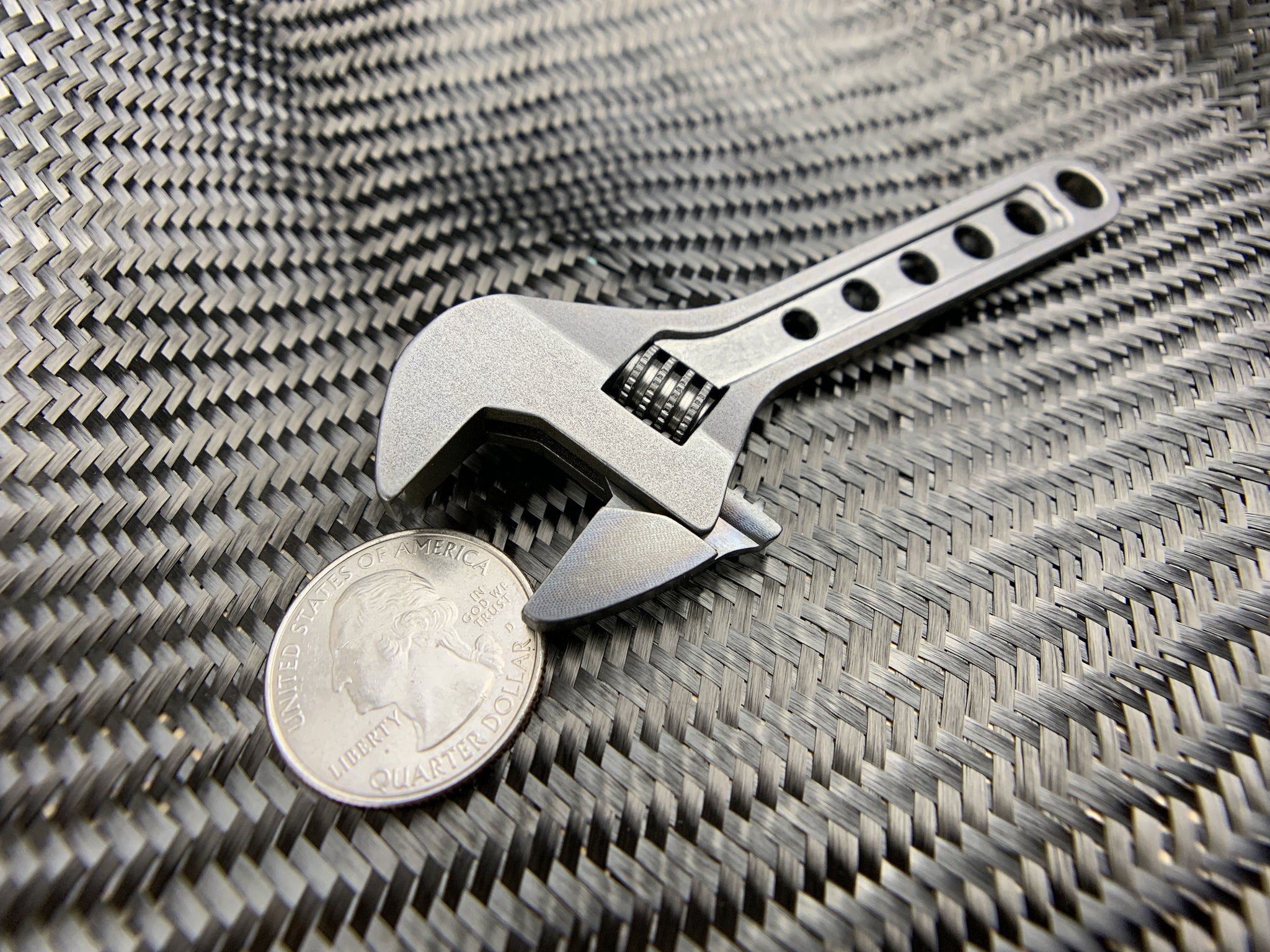 Adjustable Wrench - Titanium 4 Inch ( NSN Pending ) – CountyComm