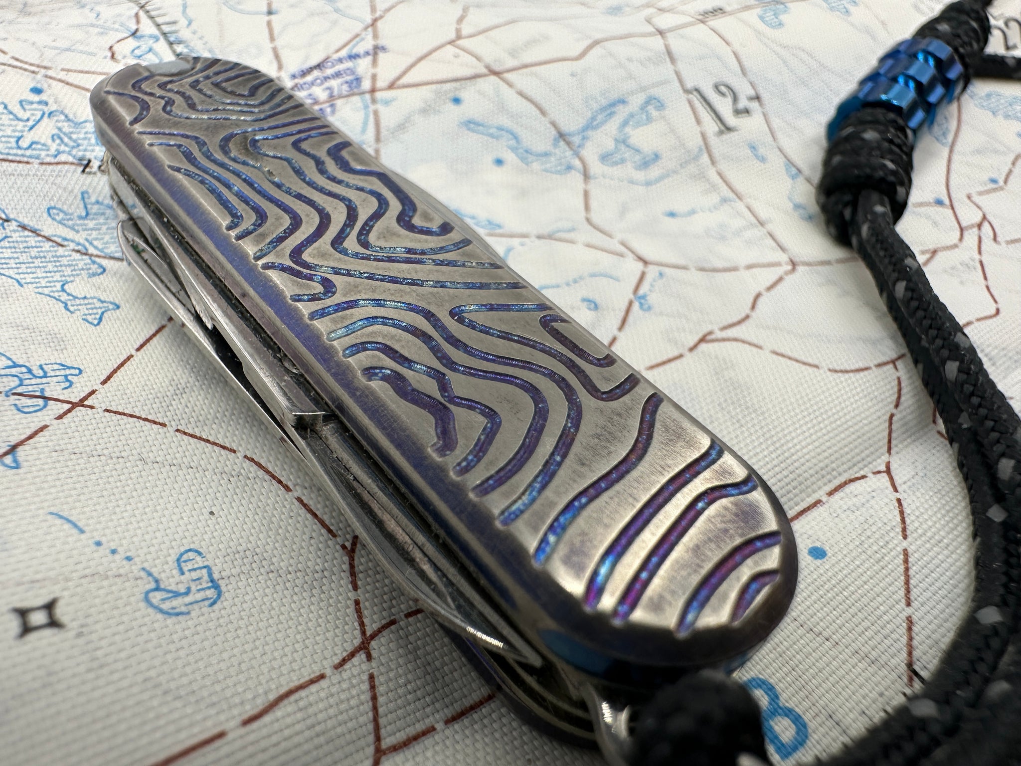58mm Titanium Scales + Classic Swiss Army Knife Kit – CountyComm