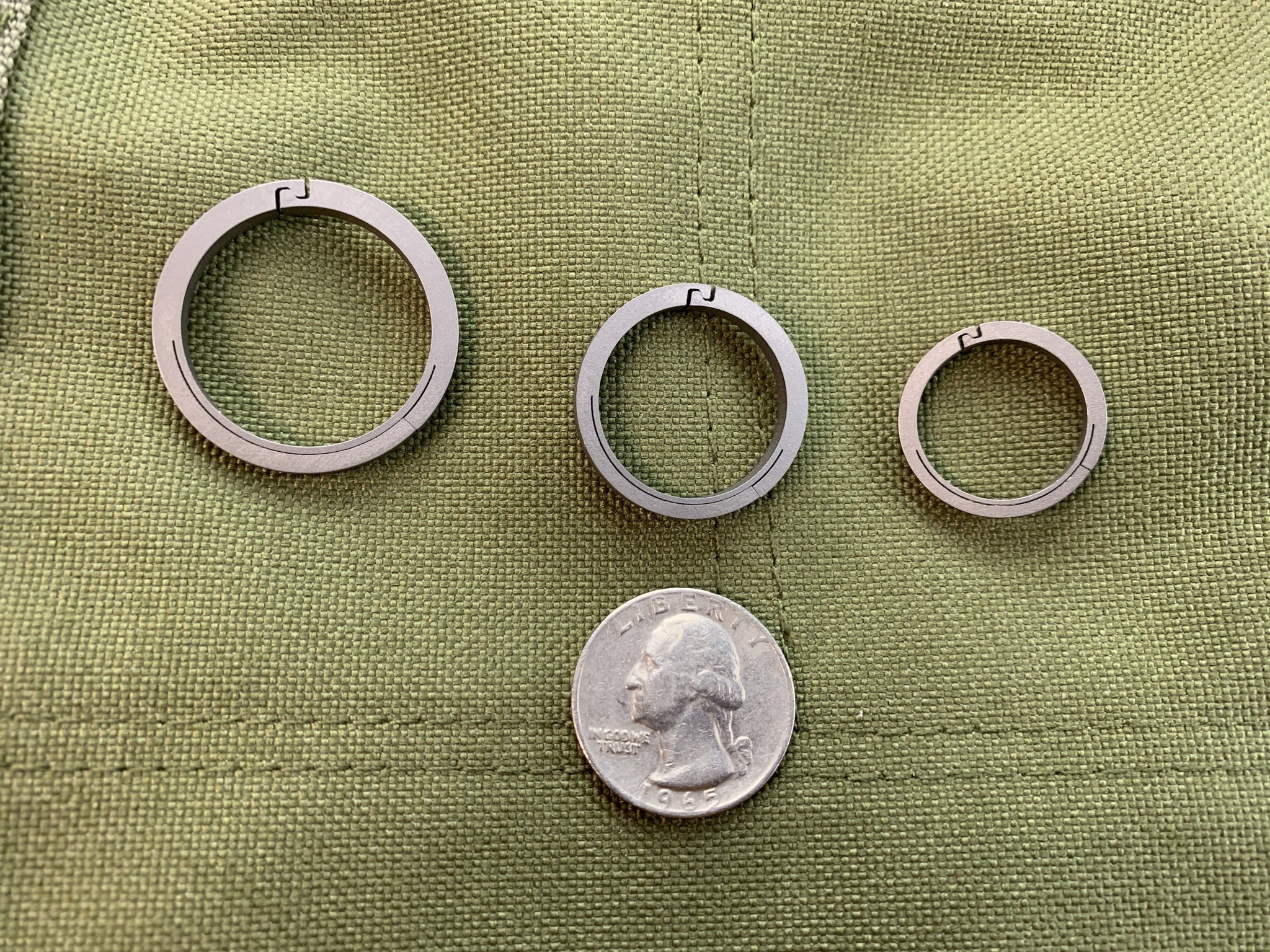 Living Titanium Spring Clip - Tri Pack ( Gen 2 ) – CountyComm