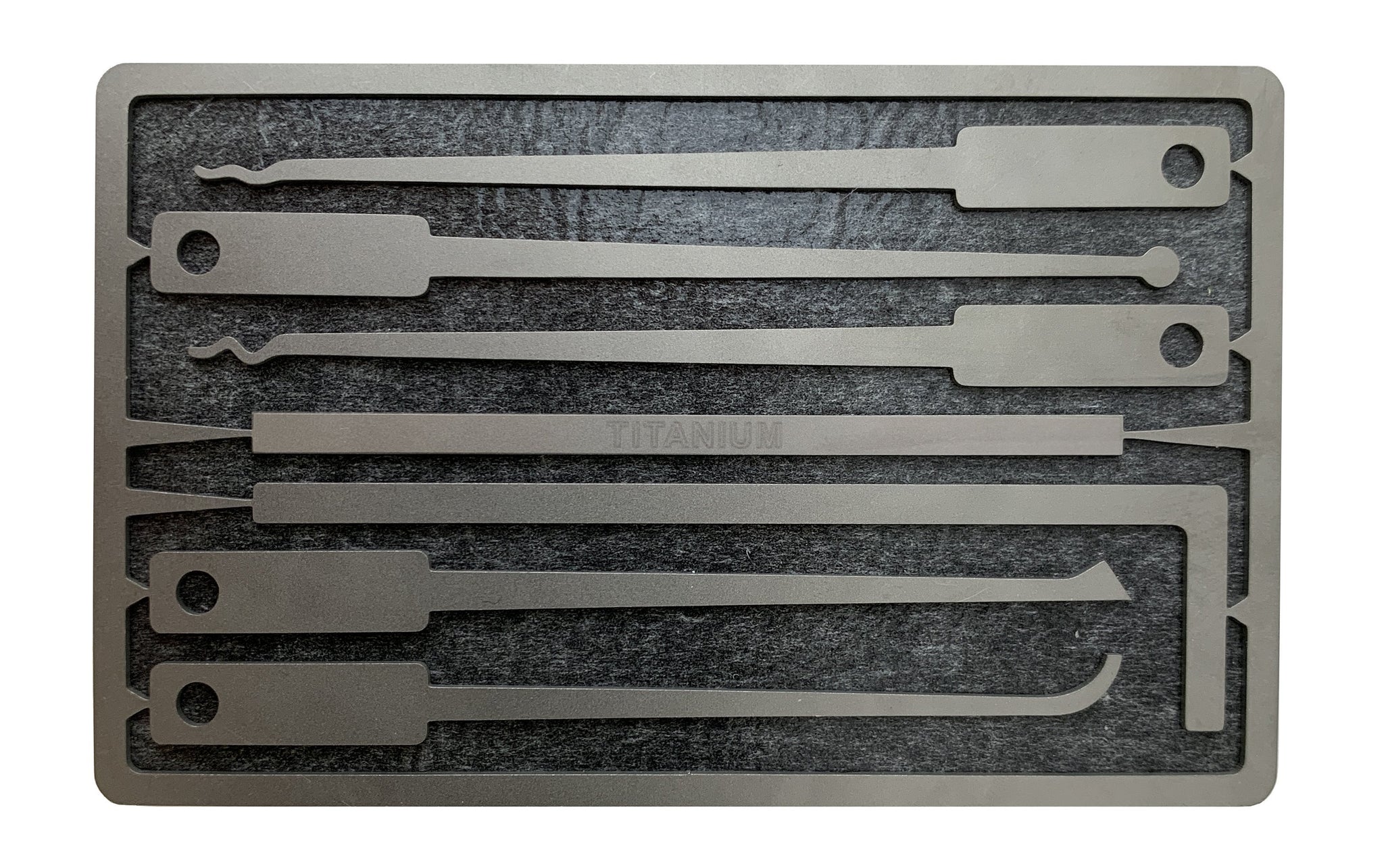 Covert Titanium Lock Pick Manipulation Card – CountyComm
